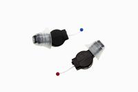 China Black Invisible CIC Hearing Aids 20H Smallest In The Canal for sale