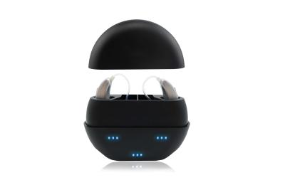 China FDA Rechargeable Bluetooth Hearing Aids Silver Sound Amplifier For Elderly for sale
