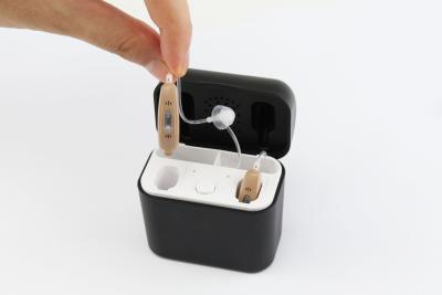 China A Pair Rechargeable Hearing Aids 4 Channels Open Fit BTE for sale