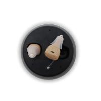 China Completely In Canal Rechargeable Hearing Aids For Deaf People Blue Red for sale