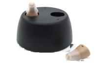 China Completely In Canal Rechargeable Hearing Aids For Deaf People Blue Red for sale