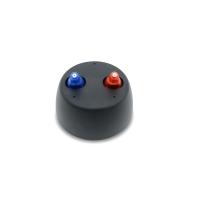 China ODM Rechargeable Hearing Aids Red Completely In Ear Canal for sale