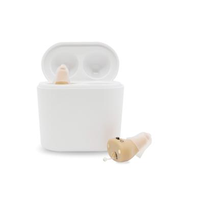 China Retone Invisible Rechargeable Hearing Aids 32dB With Portable Charging Case for sale