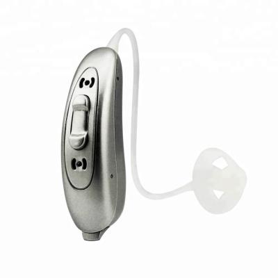 China Black Open Fit Behind The Ear Hearing Aids That Connects To Phone for sale