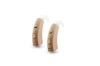 China Beige Digital Programmable Hearing Aids 80dB Noise Reduction for sale