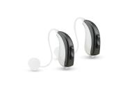 China Gray Over The Counter Hearing Aids For Severe Hearing Loss App Control Rechargeable Hearing Amplifiers for sale
