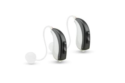 China Gray Over The Counter Hearing Aids For Severe Hearing Loss App Control Rechargeable Hearing Amplifiers for sale