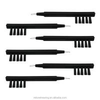 China 50mm Hearing Aid Brush Cleaning Tool With Wax Loop Magnet for sale