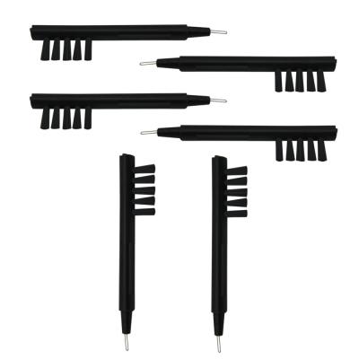 China Retone Black Hearing Aids Accessories 7 Holes Cleaning Brush for sale