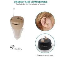 China Retone Rechargeable Digital Hearing Aids 4 Channels 32dB Invisible CIC Hearing Aids for sale