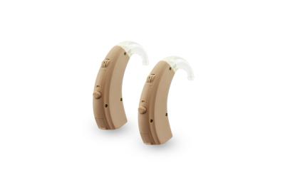China Beige Super Power BTE Hearing Aids For Severe To Profound Hearing Loss Retone for sale