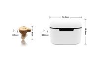 China Invisible Digital Rechargeable CIC ITC Hearing Aids for sale