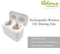 China Mini Rechargeable Digital Hearing Aid For Seniors Noise Cancelling Invisible for sale