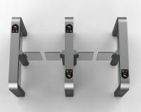 China SUS304 Speed Automatic Turnstile Gate with RFID Card Reader 1400mm 980mm for sale