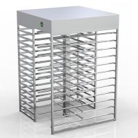 China Single Lane Stainless Steel Turnstile SUS304 Full Height Gate System for sale