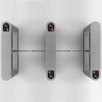 China Pedestrian Access Control Turnstile Gate With Card Reader Stainless Steel for sale