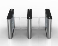 China IP54 Stainless Steel Swing Turnstile Gate 550-900mm Passage Width Automatic RFID Access Control for sale