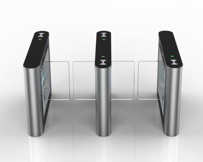 China IP54 Stainless Steel Swing Turnstile Gate 550-900mm Passage Width Automatic RFID Access Control for sale