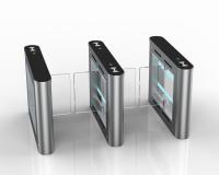 China IP54 Stainless Steel Swing Turnstile Gate 550-900mm Passage Width Automatic RFID Access Control for sale