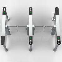 China Anti Tailgating Speed Gate Access Control 70W Electronic Turnstile Gate 90 Degree for sale