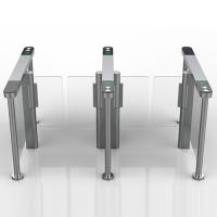 China Anti Tailgating Speed Gate Access Control 70W Electronic Turnstile Gate 90 Degree for sale