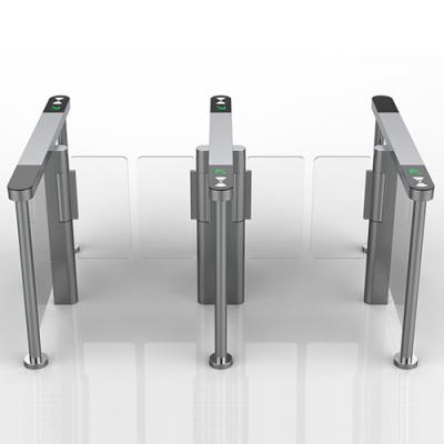 China Anti Tailgating Speed Gate Access Control 70W Electronic Turnstile Gate 90 Degree for sale