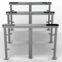 China Anti Tailgating Speed Gate Access Control 70W Electronic Turnstile Gate 90 Degree for sale