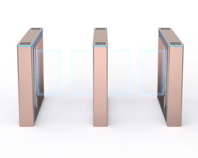China Aluminum Alloy Electronic Speed Turnstile Gate IP54 550-900mm Passage Width 110V/220V for sale