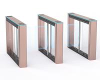 China Aluminum Alloy Electronic Speed Turnstile Gate IP54 550-900mm Passage Width 110V/220V for sale