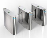 China Stainless Steel 304 Swing Barrier Turnstile Gate IP54 110V 220V Low Noise Outdoor for sale
