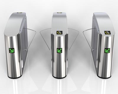 China RFID Flap Electronic Turnstile Gate 110V 220V Button Control for Entry Management for sale