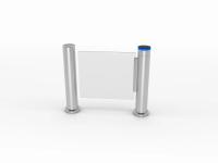 China Customized Electronic Swing Barrier Turnstile Gate 110V 220V RFID Access Control for sale