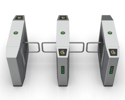 China Silver Turnstile Swing Gate Arm Barrier Access Control Security Indoor Outdoor for sale