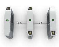 China Silver Turnstile Swing Gate Arm Barrier Access Control Security Indoor Outdoor for sale