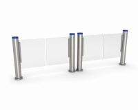 China Stainless Steel Turnstile Swing Gate Swivel Electronic With 1.2s Closing Time for sale