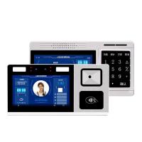China Zecheng ZC-FACE 63 8 Inch Touchless Face Recognition Biometric Machine with Wiegand 26 34 Support 30W for sale