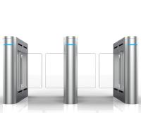 China Stainless Steel Swing Barrier Turnstile 600mm Passage IP54 Access Control Gate for sale