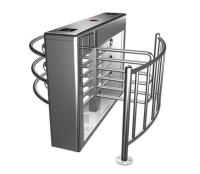 China Stainless Steel 304 Full Height Turnstile Barrier 220V 50Hz IP54 for High Humidity for sale