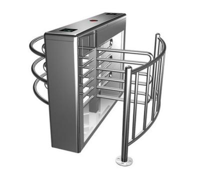 China Stainless Steel 304 Full Height Turnstile Barrier 220V 50Hz IP54 for High Humidity for sale