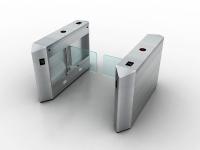 China Stainless Steel 304 Pedestrian Barrier Gate Turnstile 70W RS485 Access Control for sale