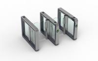 China Zecheng ZC-Y108 Train Station Turnstile Flap Barrier Gate AC220V 50Hz 30 Persons per Minute for sale