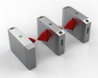 China Access Control Flap Gate Barrier , 50Hz Automatic Turnstile Gate For Entrance for sale