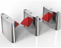 China IP54 Flap Barrier Turnstile , Waterproof Security Turnstile Gate Customized for sale