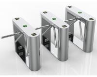 China Ticket Checking Tripod Turnstile Gate Entrance 30-40 People/Min RS232 Interface for sale