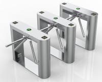 China Ticket Checking Tripod Turnstile Gate Entrance 30-40 People/Min RS232 Interface for sale