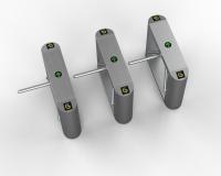 China RS232 Interface Tripod Turnstile Gate Stainless Steel 304 Access Control System for sale