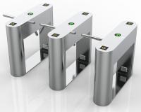 China Waist High Tripod Turnstile Access Control System Semi Automatic 60kg Capacity for sale