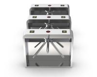 China 220V Tripod Turnstile Gate Stainless Steel 550mm Passage Width IP54 for sale