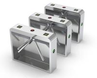 China 220V Tripod Turnstile Gate Stainless Steel 550mm Passage Width IP54 for sale