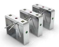 China 220V Tripod Turnstile Gate Stainless Steel 550mm Passage Width IP54 for sale